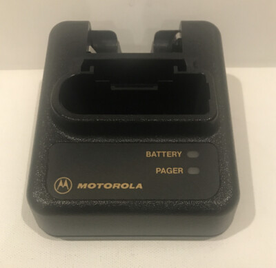 Motorola Minitor III IV Fire EMS Pager Std. Charger BASE ONLY, Tested ...