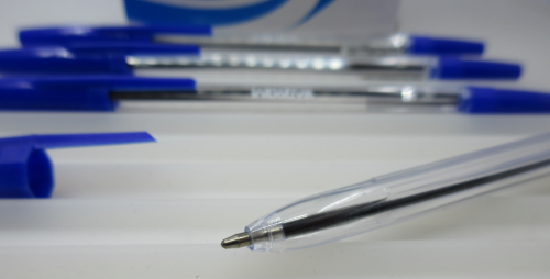 New In Box 100 x Initiative BLUE INK Ball Point Pens 1.0mm Medium ...