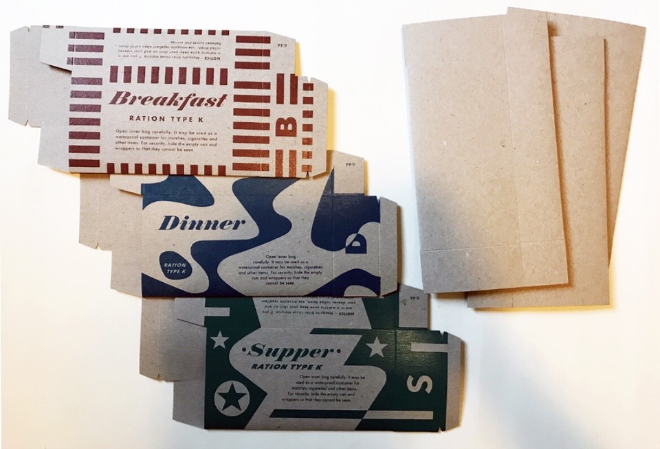 WWII K Ration Morale Box FULL CRATE Set American Made | eBay