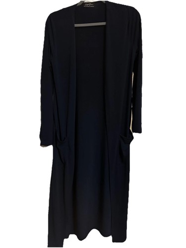 Brigitte Brianna Cardigan Cover Up Jacket Sexy Modest Navy Médium ...