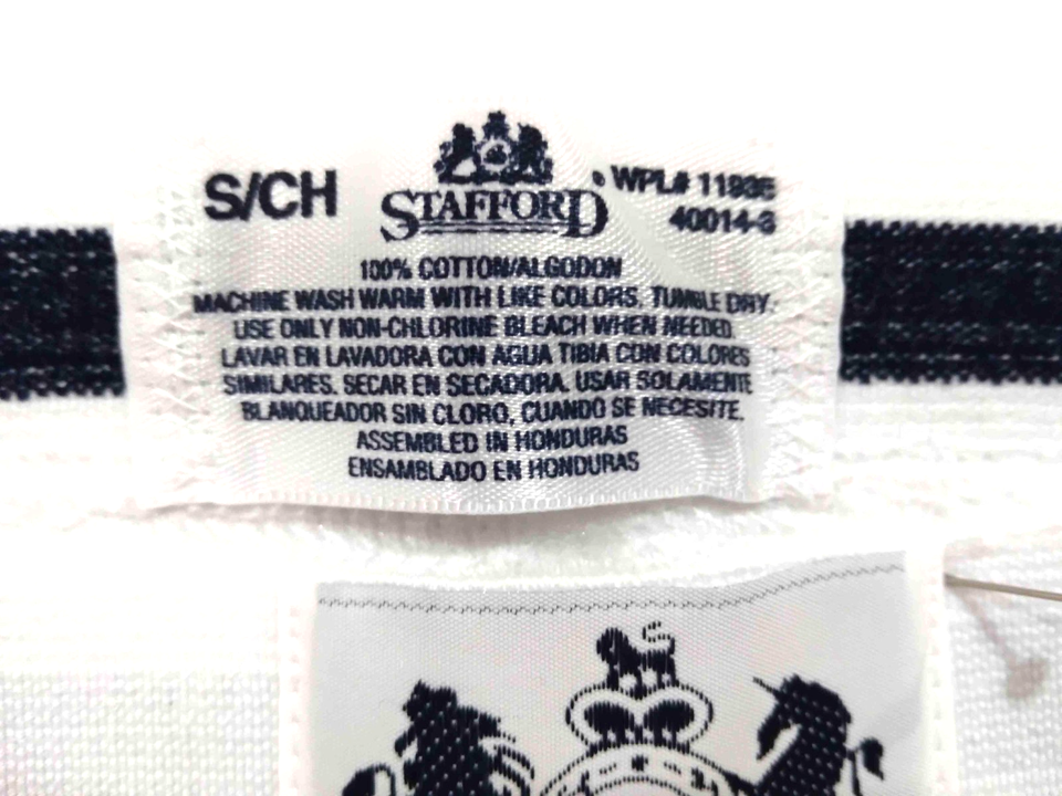 STAFFORD by JC Penney, 1 Fly-Front brief - Size M, White, Vintage, New ...