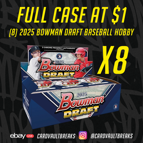 #009 - Colorado Rockies EVERY TEAM AT $1 - FULL CASE (8) 2025 Bowman ...