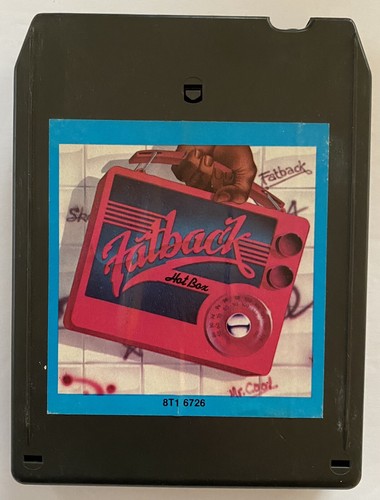 Fatback Hot Box 8T1 6726 Spring Records Stereo 8 Track Cartridge Tape ...