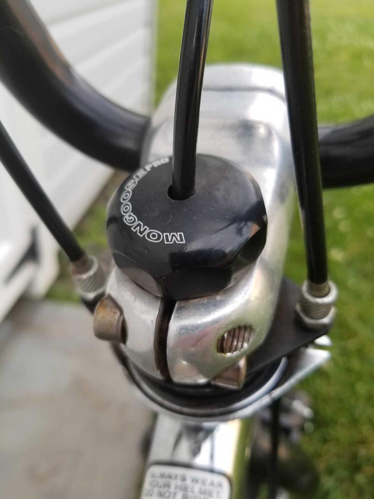 MONGOOSE PRO Sniper CHROME BMX bike vintage class stunt bicycle ...