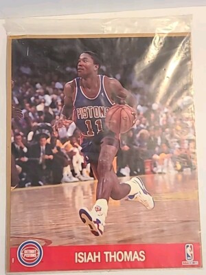 Isiah Thomas Photo - 8.5" x 10" - Detroit Pistons - Picture Poster NBA ...