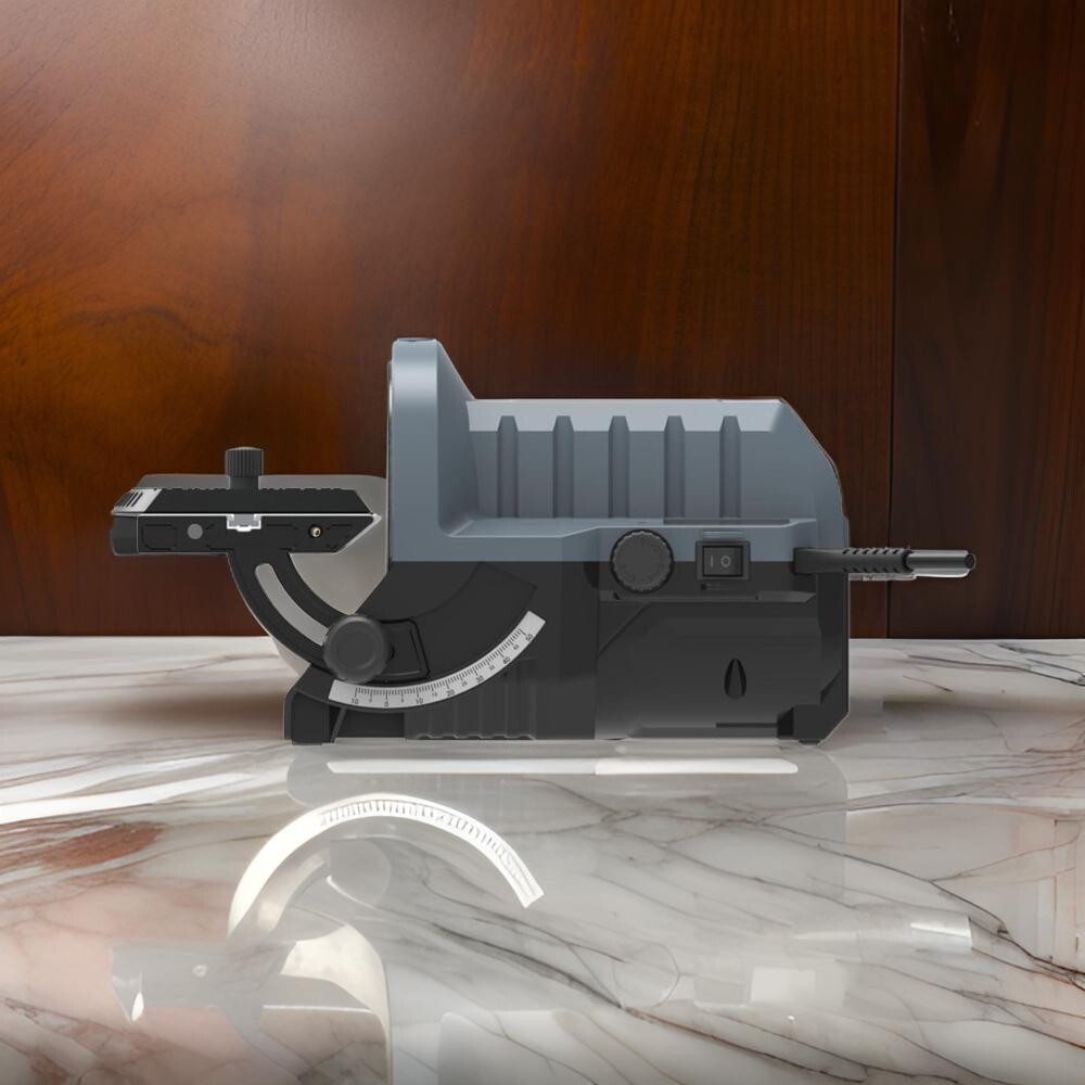 5" Bench Top Disc Sander Corded Sanding Discs Clamp Miter Guide Dust ...