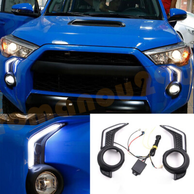 For 2014-2020 Toyota 4Runner SR5 LED Front Bumper Daytime Running ...