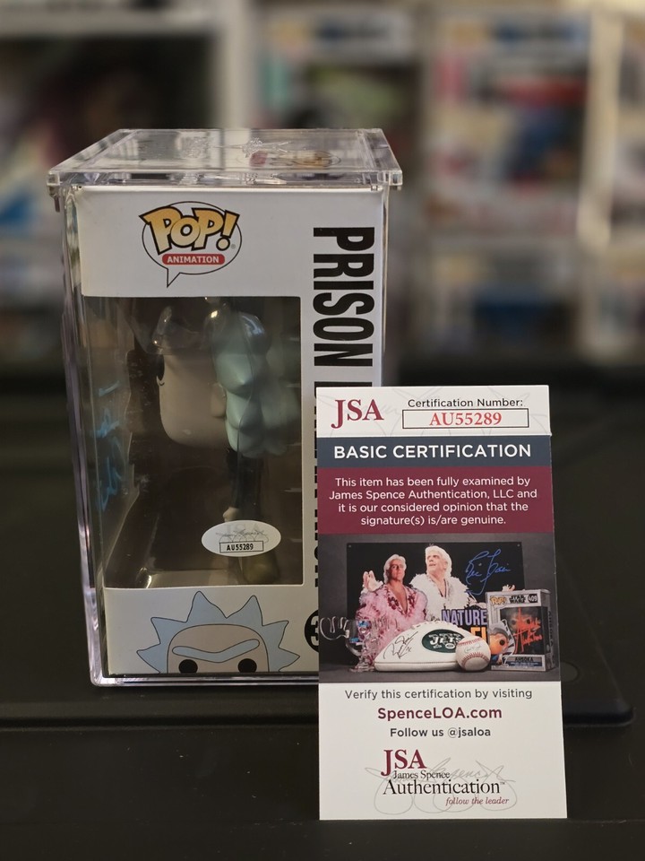 Funko POP Prison Break Rick #339 Signed By Ian Cardoni | eBay