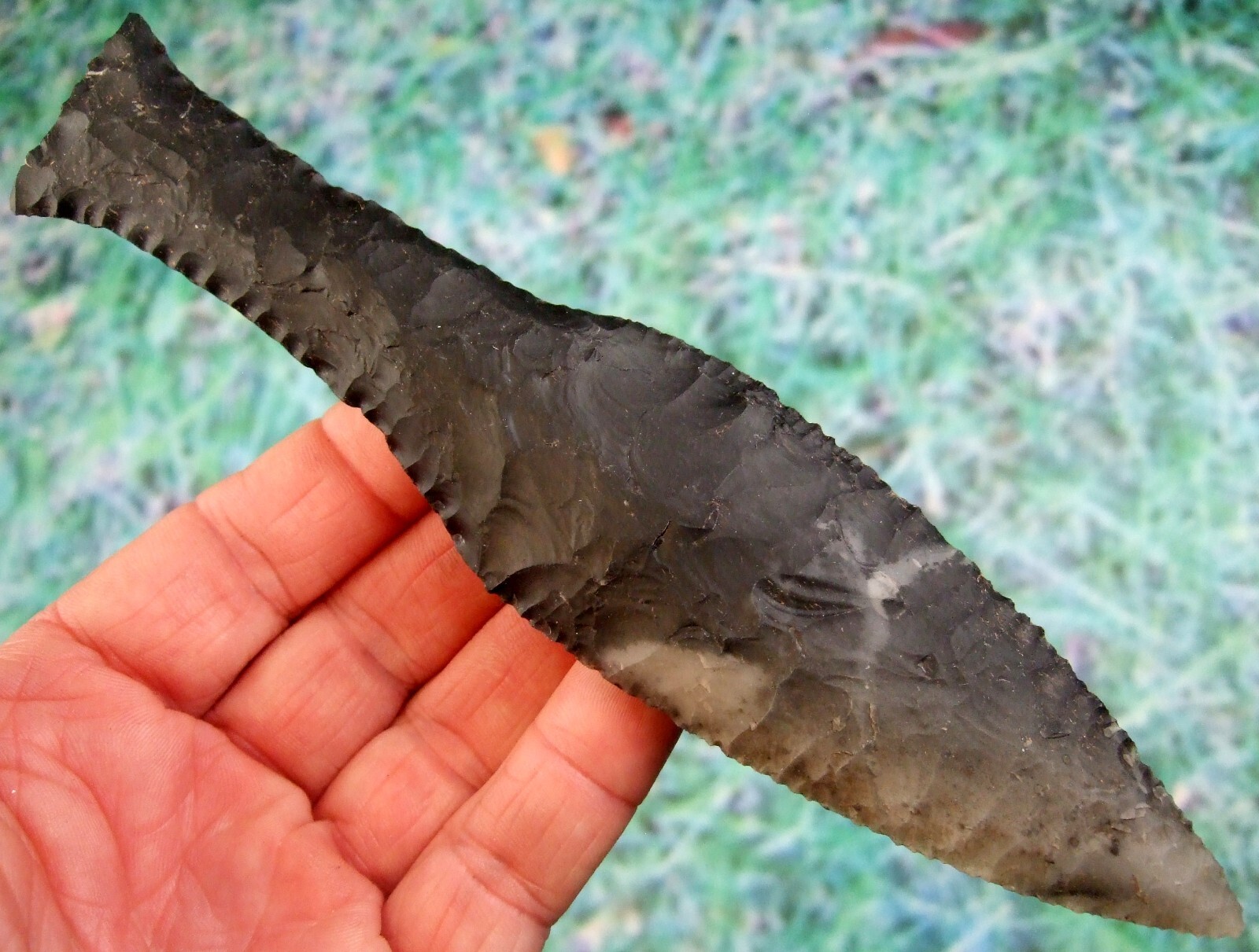 Rare Super Fine Museum Quality 7 7/16 inch Dagger with COA Arrowheads ...