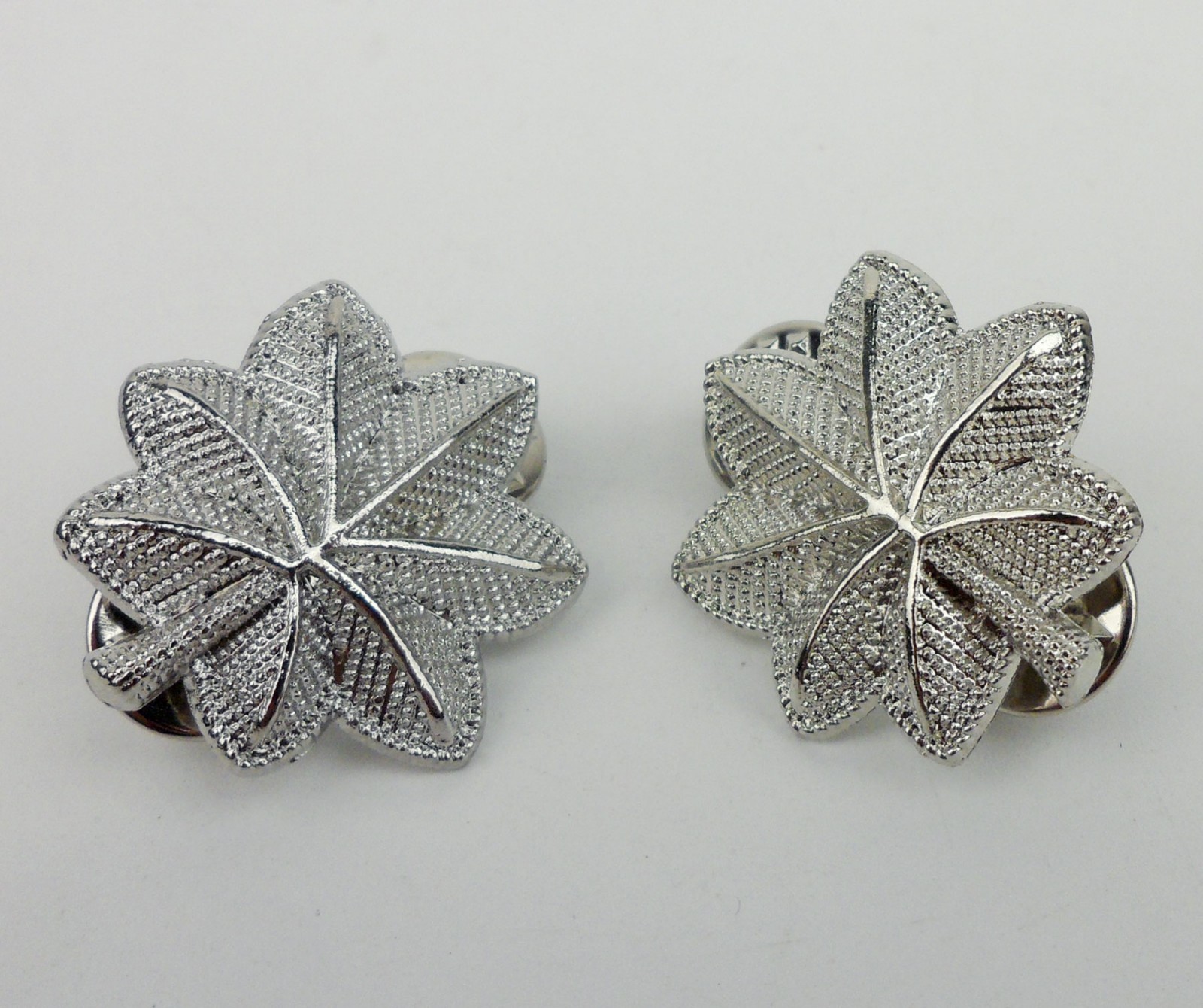 PAIR US ARMY LIEUTENANT COLONEL RANK INSIGNIA USAF LTC BADGE PIN | eBay