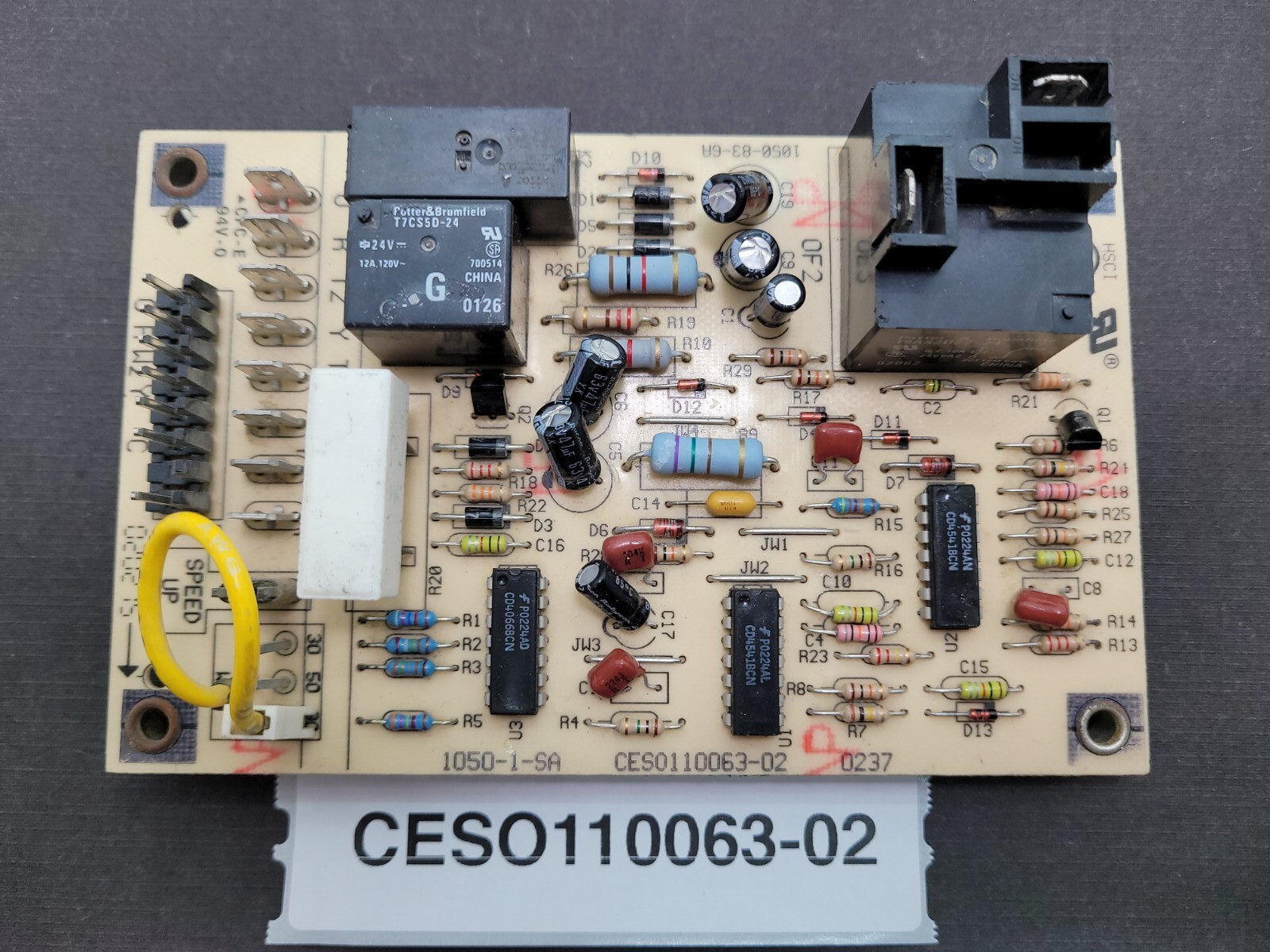 Carrier Defrost Control Board 1050-1SA CESO110063-02 1050-83-7A |GG253 ...