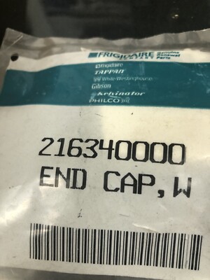 OEM frigidaire freezer end cap original part#216340000 #h6e2 | eBay