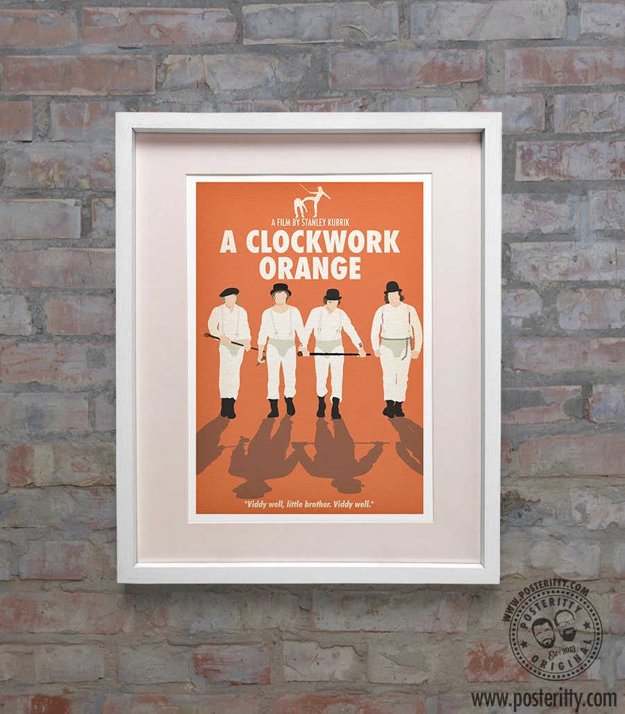 A Clockwork Orange Minimalist Poster