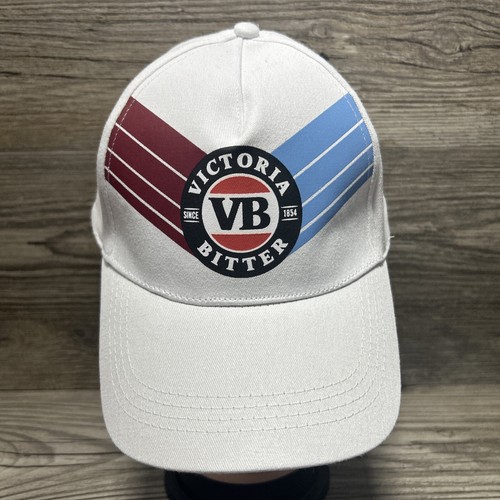 Victoria Bitter Black Logo NRL Cap QLD NSW Origin Hardest Working Beer ...