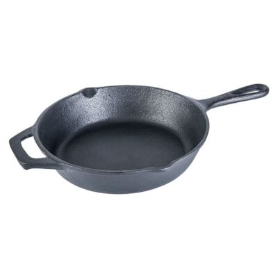 Forza Cast-Iron Fry Pan, Pre-Seasoned Cookware Induction @US | eBay