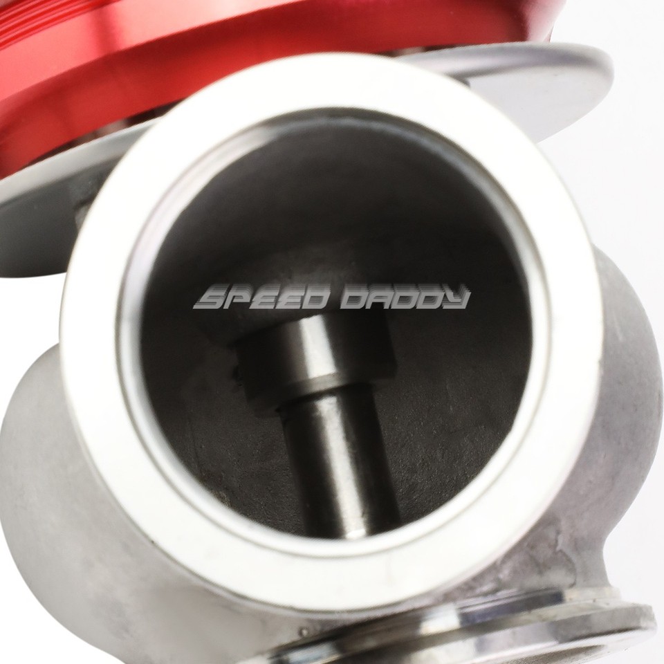 UNIVERSAL EXTERNAL 14-PSI 40MM TURBOCHARGER V-BAND 4" WASTEGATE+SPRING ...