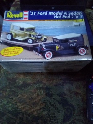 Revell 31 Ford Model A Sedan Hot Rod 2 In 1 Sealed 85-2169 | eBay
