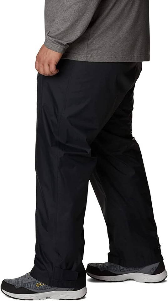 Columbia Men's Rebel Roamer Elastic Rain Pants CM5 Black XM8175 Size ...