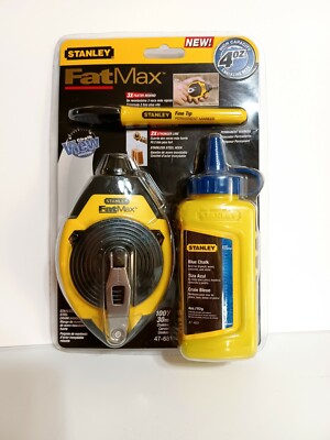 Stanley, Fatmax, Chalk Line Set With Chalk & Line Level | eBay