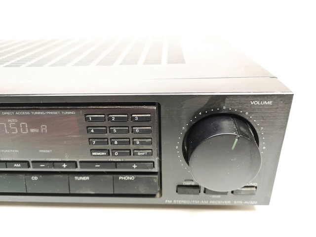 Working Classic Sony Str-av320 2 Channel Am FM Stereo Receiver G231 for ...