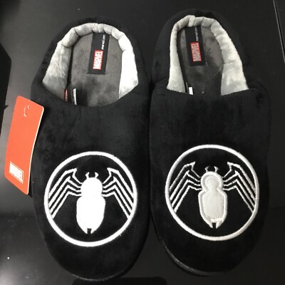 Disney Marvel Spider-Man "Symbiote" Adult Slip On Slippers Size US 8 ...