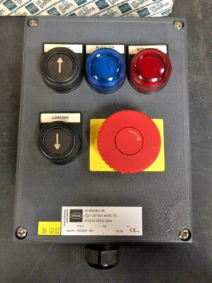 Stahl Control Box Unit 8146/5061-3A II 2G EEx ed IIC T6 PTB 01 Atex ...