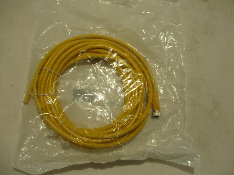 NEW BALLUFF BCC050Z CORDSET STRAIGHT CONNECTOR 3 PIN CABLE | eBay