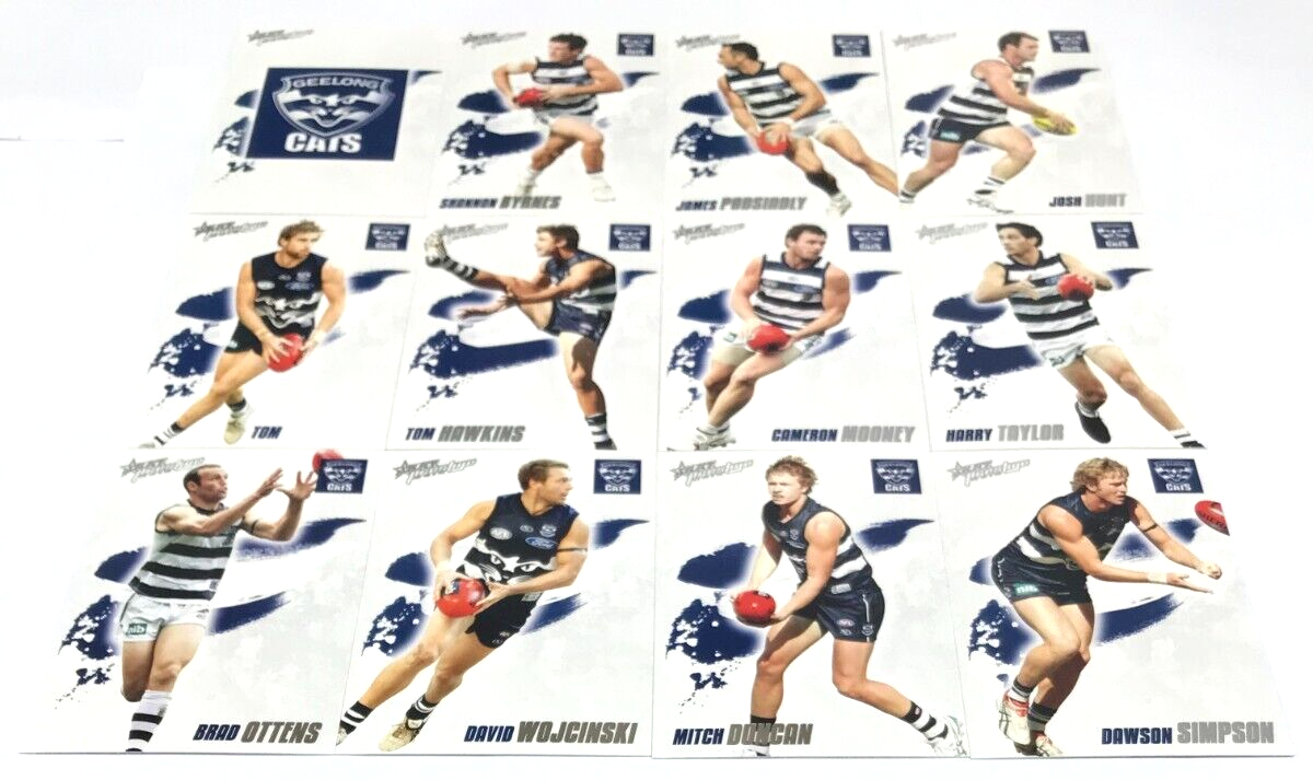 2010 SELECT AFL PRESTIGE TRADING CARD FULL BASE CARD TEAM SET (12 ...