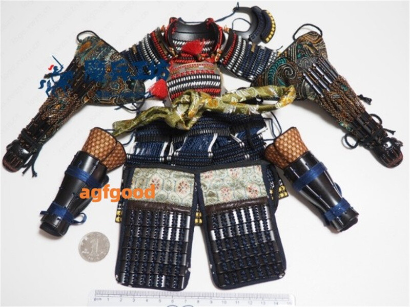 Japanese Samurai Body Armor Full Set 1/6 Scale SE043 SE044 For 12" Male ...