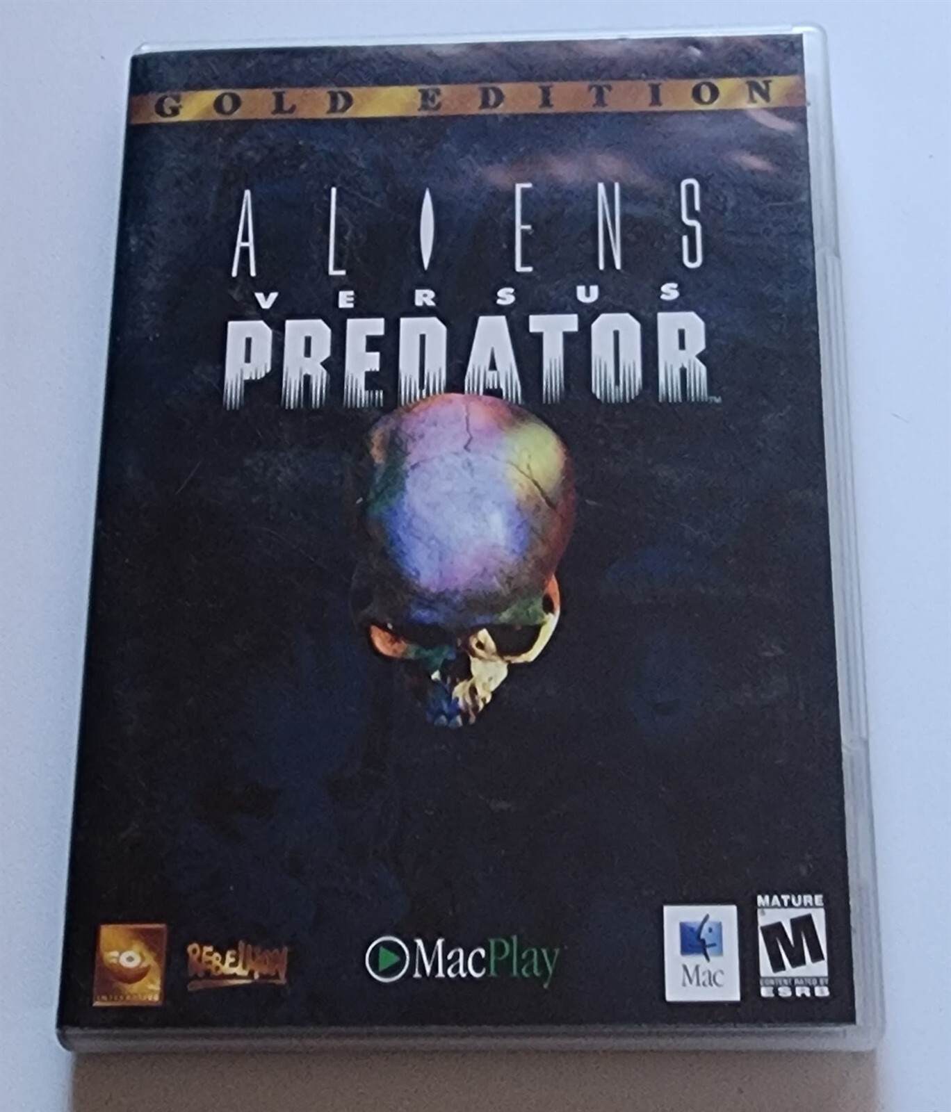 ALIENS VS PREDATOR Gold Edition computer software game 2001 Macintosh ...