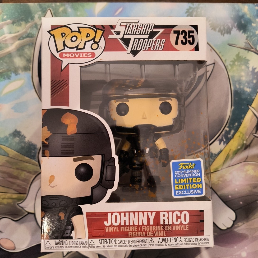 Johnny Rico Funko Pop! Vinyl Movies Figure #735 Starship Troopers LE ...