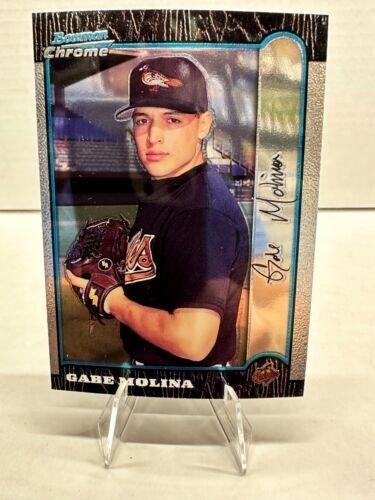 1999 Bowman Baltimore Orioles Baseball Card #170 Gabe Molina RC | eBay