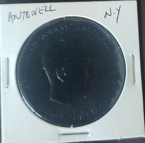 1955 Armour Coin Johnny Antonelli N.y. Giants Black | eBay