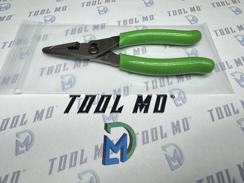 Snap-on Tools NEW GREEN 5" Soft Grip Mini Long Nose Slip Joint Pliers ...