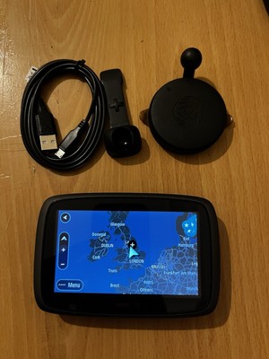 TomTom Go 400. 4.3 Inches Car Sat Nav with West Europe & U.K Msps ...