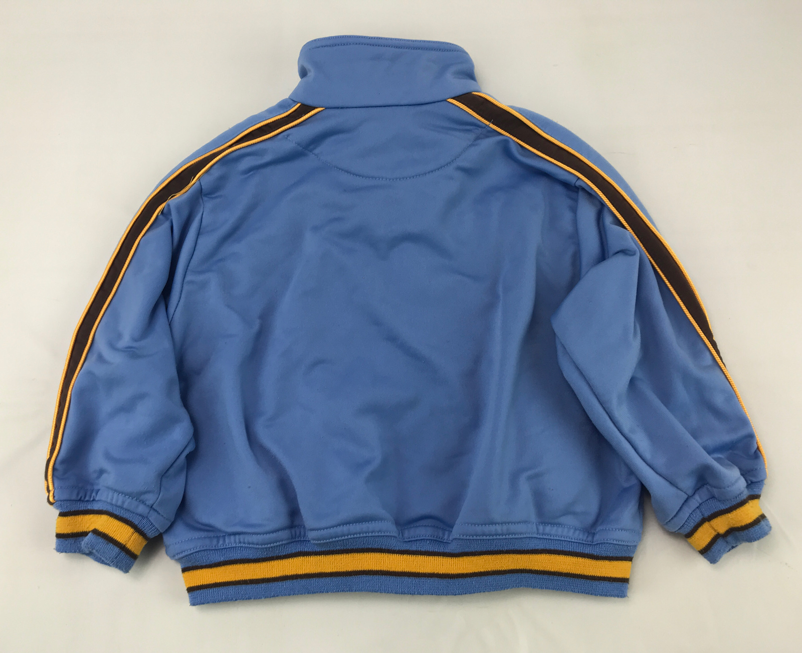 Reebok Child Kids 3 3T Blue Brown Yellow NBA Zip Up Retro Track Jacket ...