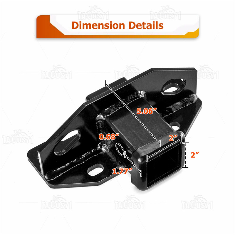 2 Inch Trailer Tow Hitch Receiver For Lexus GX460 2014-2023 All Styles ...