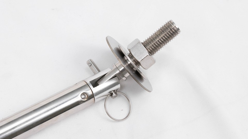 Water Ski Pylon for Outboard Boat Stainless Steel Adjustable Pole ...