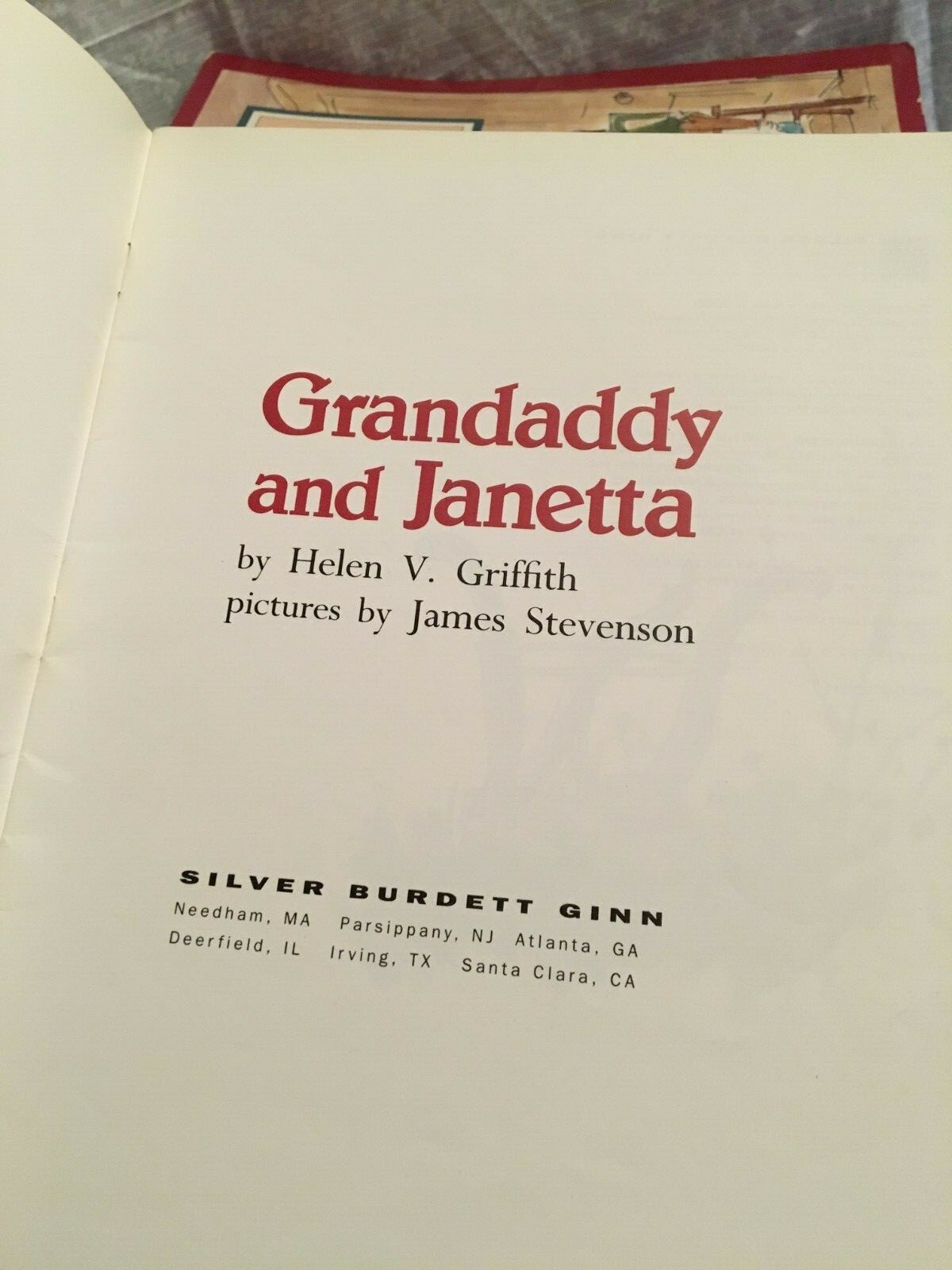 text set 22 books Grandaddy and Janetta by Helen Griffith Silver ...