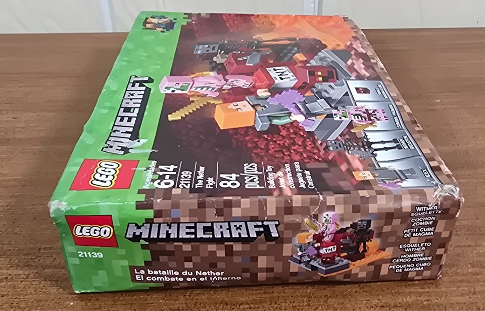 LEGO Minecraft: The Nether Fight (21139) - NEW 673419281362| eBay