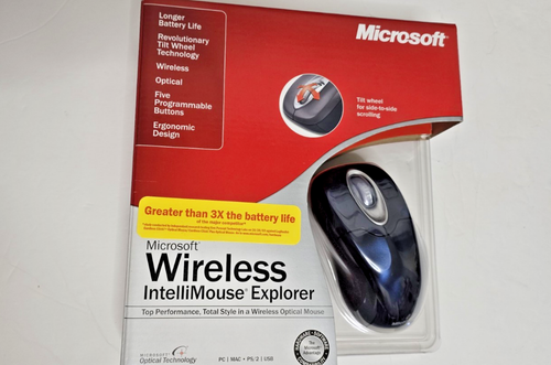 Microsoft Wireless IntelliMouse Explorer 2.0 - Cobalt Blue (M03-00072 ...
