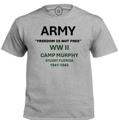 CAMP MURPHY*STUART-FLORIDA* 1941-1945*WW II*PT SHIRT. OFFICIALLY ...