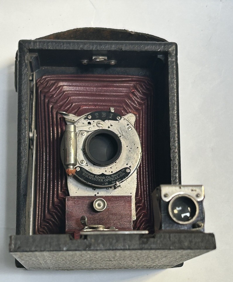 Vintage 1908 Kodak Premo Folding Camera Red Bellows Rare Rochester Optical Co. | eBay