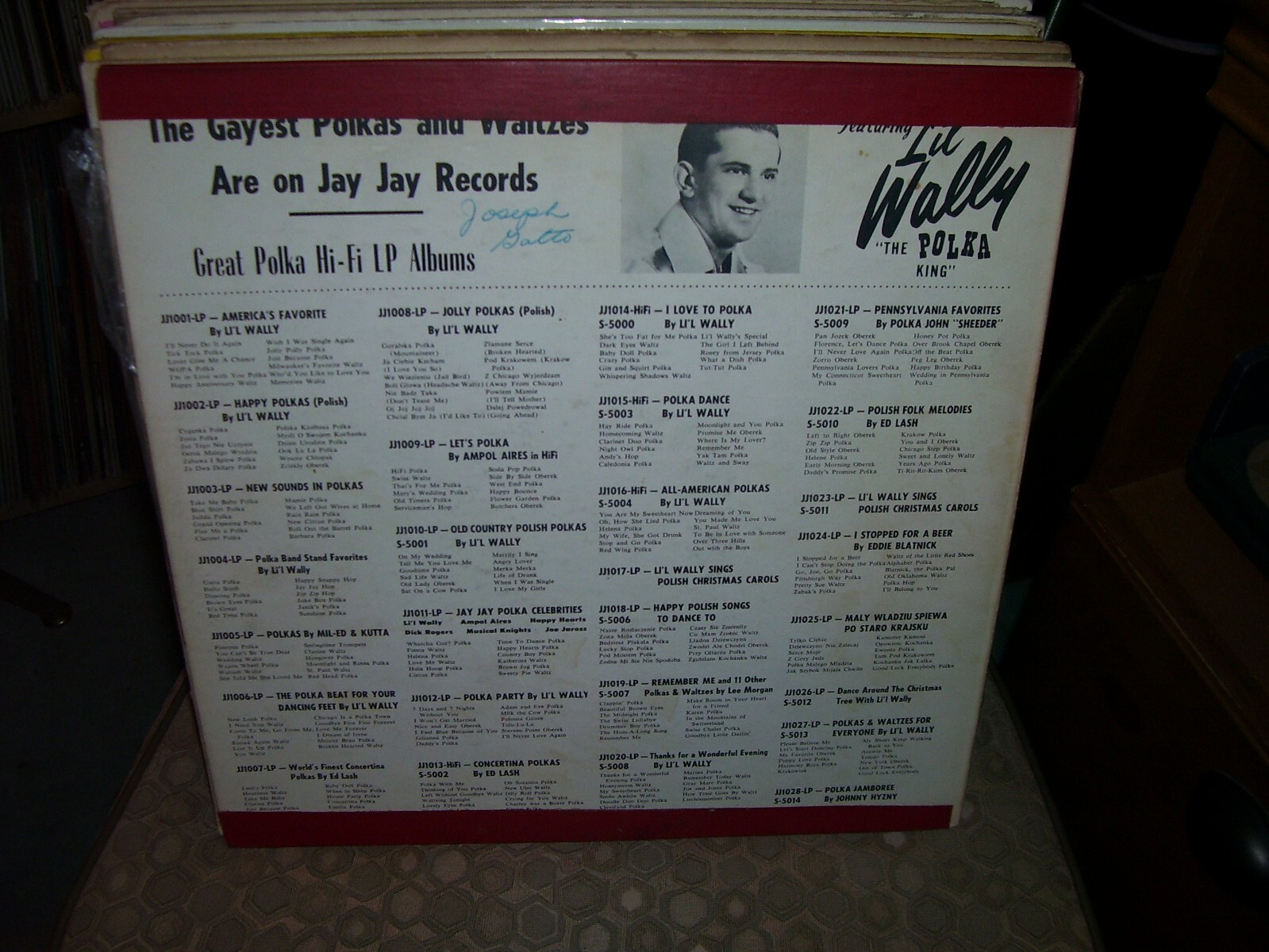 LI'L WALLY, Polka Music, Jay Jay # 1025 | eBay