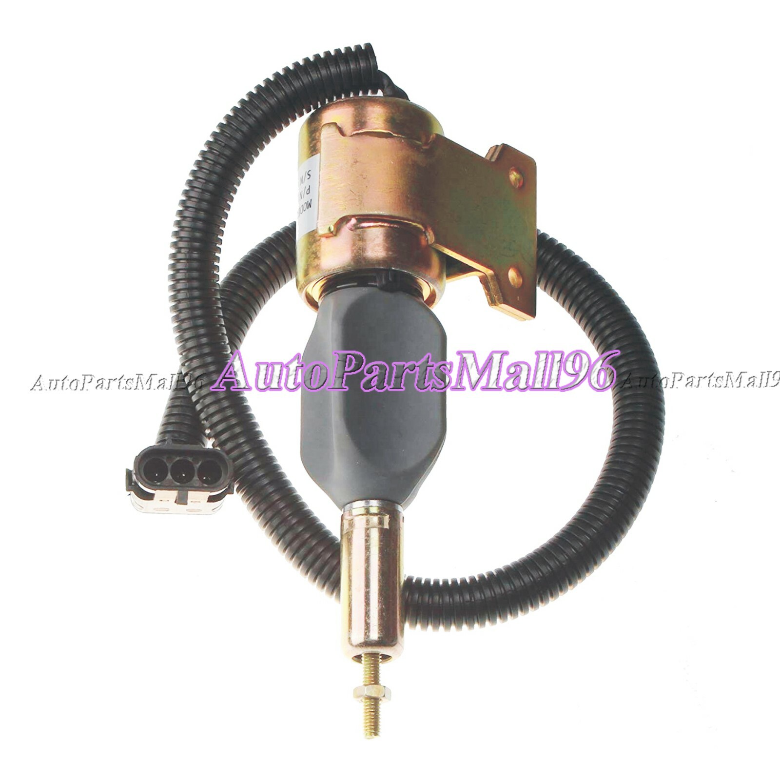 3935430 For Cummins 6BT 5.9L Diesel Engine 24V Fuel Shutoff Solenoid | eBay