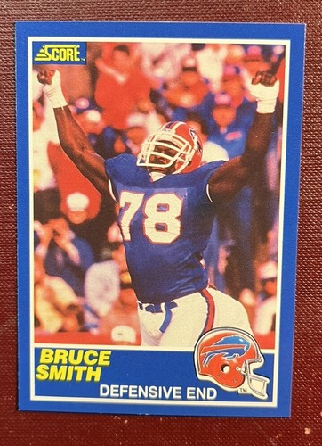 Bruce Smith 1989 Score Card #19, NM-MT | eBay