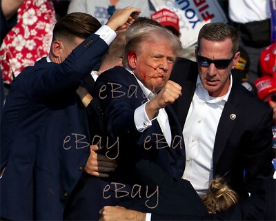 President Donald Trump Shooting Fight Fight Fight Butler PA | eBay