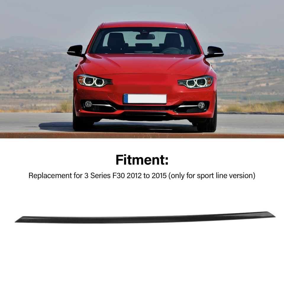 Black Front Bumper Center Trim 51117279699 for 3 Series F30 F31 2012 ...