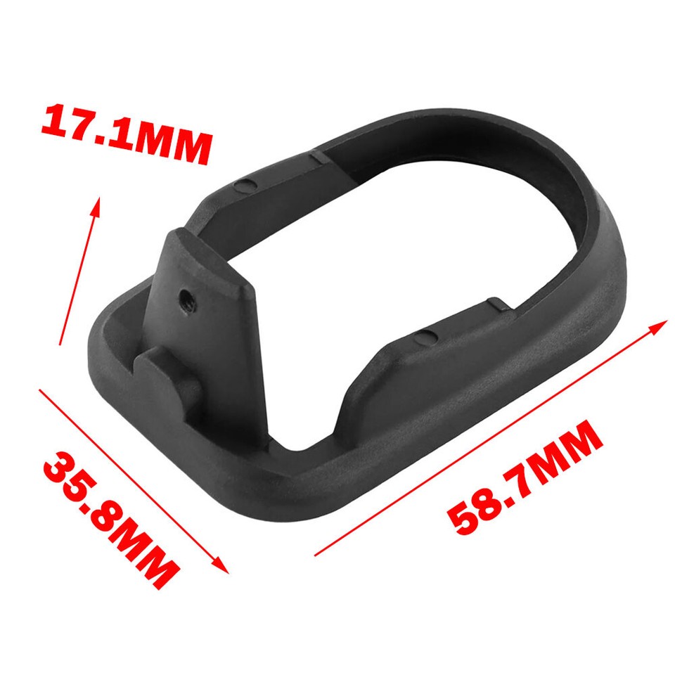 8x For Flared Magwell Black For PSA Dagger Compact Carbon Reinforced ...