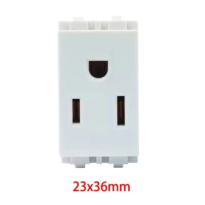UK Electric Plug Charging Type G Socket Module 46x32mm GB Power 13A ...